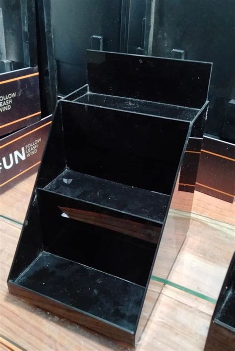 Table Top Acrylic Step Display Stand Without Lit For Promotional At ₹ 350 Piece In New Delhi