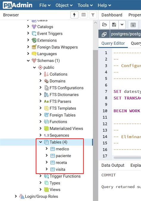 crear un modelo físico de una base de datos heredada