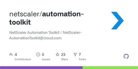 Github Netscalerautomation Toolkit Netscaler Automation Toolkit Netscaler