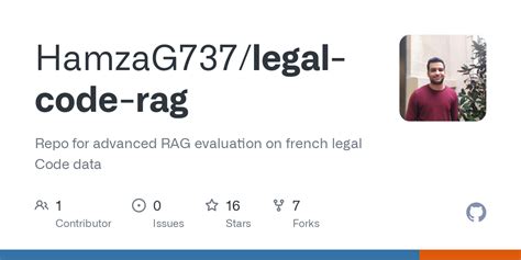 Github Hamzag737legal Code Rag Repo For Advanced Rag Evaluation On
