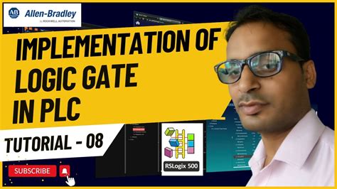 Allen Bradley Plc Training 8 Concept Of Logic Gate In Plc Implementation Of Logic Gate In