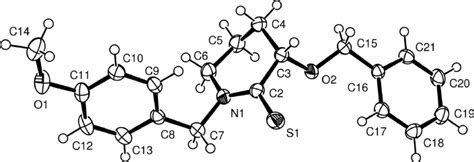 The Molecular Structure Of I Showing The Atomic Numbering Scheme Download Scientific