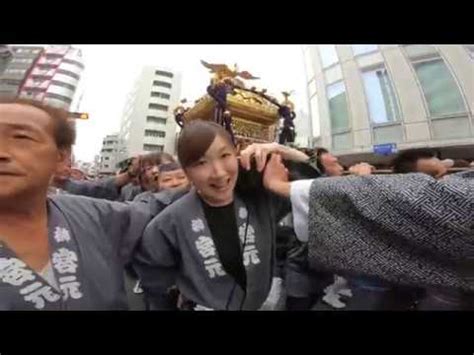 令和元年 台東区 第六天榊神社 例大祭 神輿立派な渡御です 迫力満点生 YouTube