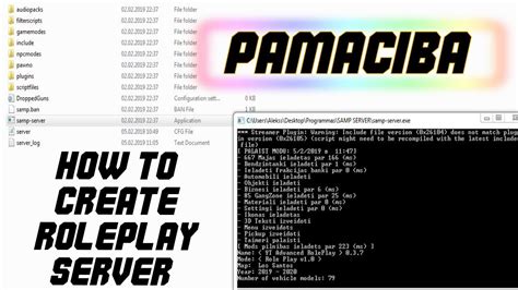 Samp How To Create Samp Server No Database Youtube