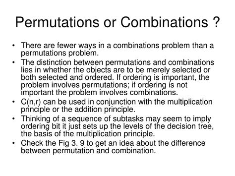 Permutation Vs Combination Examples Picsseka