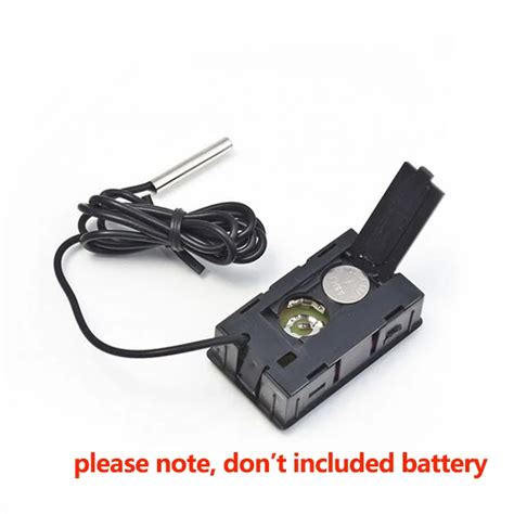 Mini Temperature Sensor Accurate Lcd Car Thermometer