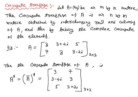 Mtl104 L27 Lecture Notes Linear Algebra Studocu