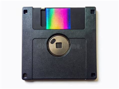 Vintage Floppy Disk Closeup A Look Back At Retro Computing Technology