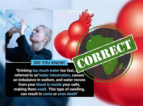Yes You Can Drink Too Much Water And It Can Be Lethal Africa Check