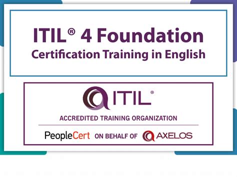 Itil 4 Foundation Certification Training In English Murali