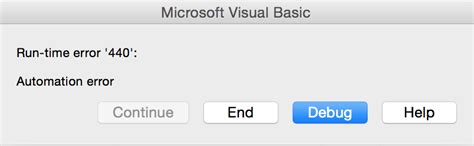 Excel Compare Dates Throws Type Mismatch For Mac But Not For Windows