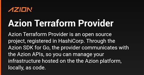 Azion Terraform Provider Azion Documentation