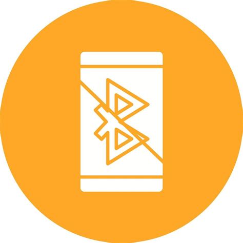 Bluetooth Disabled Glyph Circle Icon 17796059 Vector Art At Vecteezy