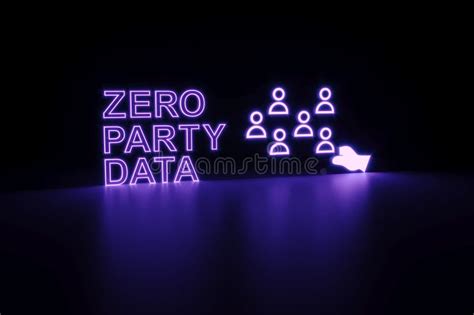 Big Data Neon Symbol On Blue Map Background With Binary Code Data