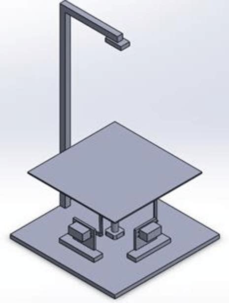 Cad Model Of The Ball Plate Balancing System Download Scientific Diagram