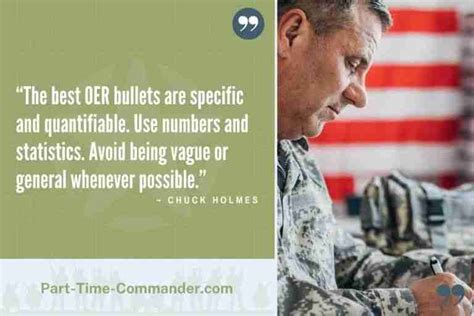 Sample Army OER Bullets Comments Examples Tips Ideas