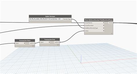 Warning Viewport Create Operation Failed Revit Dynamo