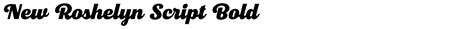 new roshelyn script font webfont and desktop myfonts
