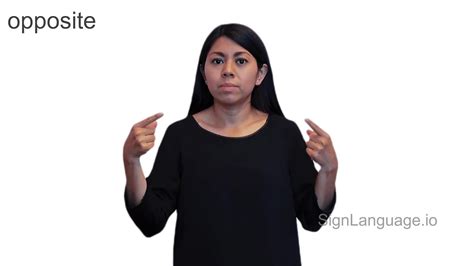 Opposite In Asl Example 2 American Sign Language