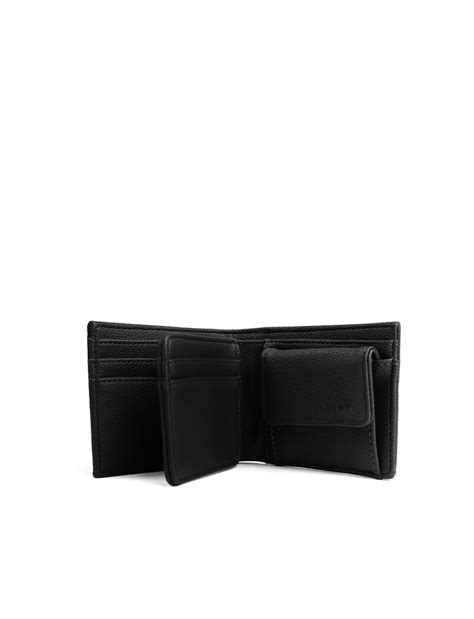 Calen Black Vuch Velké Peněženky Muži Vuch