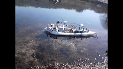 Maneuverability And Speed Testing Of My Arduino Boat Relaxing Video