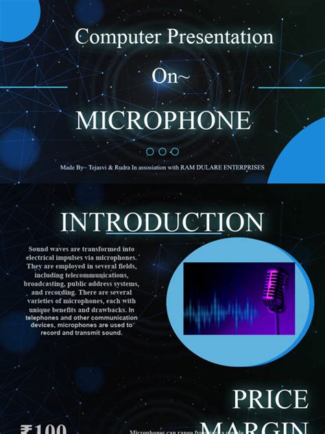 Computer Presentaion Pdf Microphone Audio Engineering