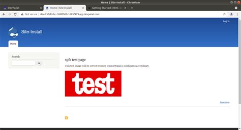 Drupal S3 File System Devpanel Docs