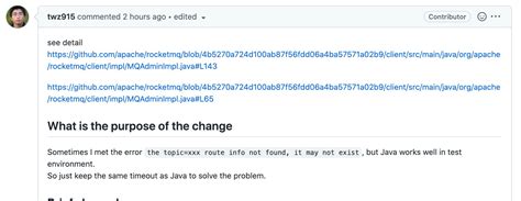 Keep QueryTopicRouteInfoFromServer Timeout The Same As Java SDK