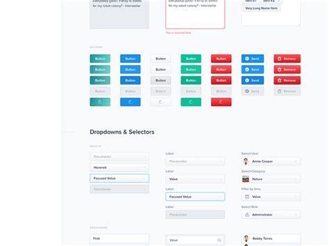 Styleguide 2 Symbols And Styleguides Freebie By Jan Losert On Dribbble
