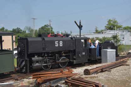 Jones And Laughlin Steel 58 Reversed Out Of The Station To The Switch And