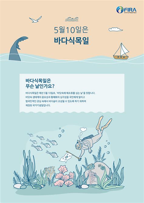 5월 10일은 바다식목일 자세한 설명은 아래를 참고하세요 포스터 디자인 책 디자인 행사 포스터