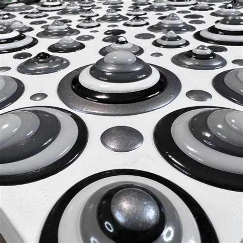 Shades Of Grey Blob Painting Furst Art Studio