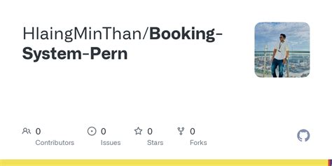 Github Hlaingminthanbooking System Pern