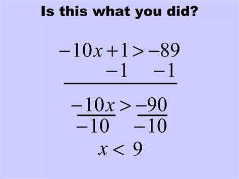 Solving Multi Step Inequalities Ppt