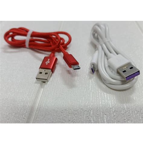 Android Old Type Phone Micro Usb Mikro Charging Wire Cable Fast Wayar Cable A Handphone Dawai