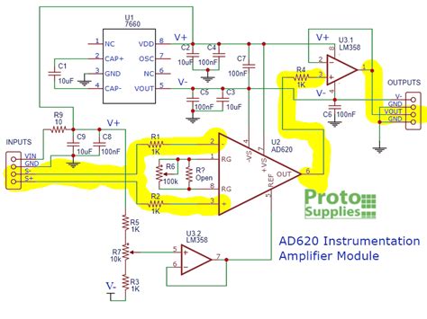 Instrumentation Amplifier For Wheatstone Bridge Output