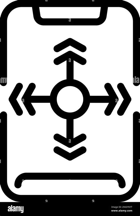 Radio Phone Control Icon Outline Vector Toy Remote Digital Boat Stock Vector Image And Art Alamy