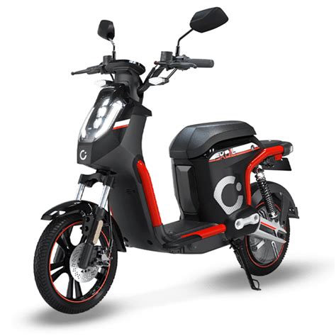 Cecotec Skull Negrorojo Ciclomotor Eléctrico Cecotec