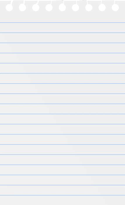 Notebook Lines Pngs For Free Download