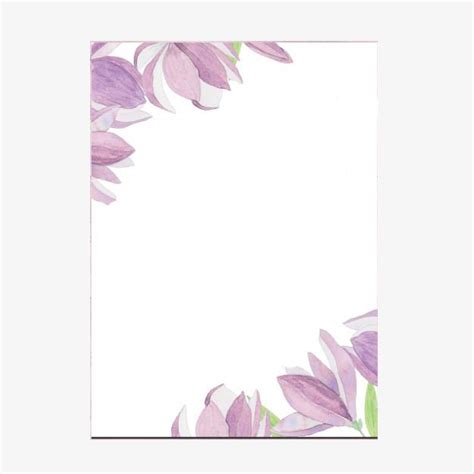보라색 꽃 초대장 일러스트 Png 꽃 초대장 이미지 벡터 Psd 파일 Pngtree 초대장 꽃 프레임 꽃그림
