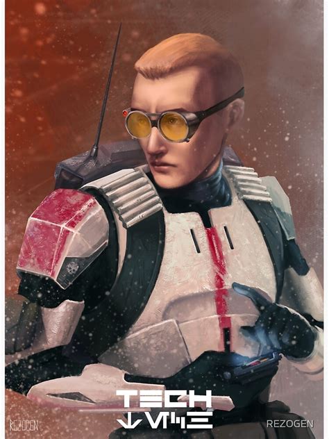 Tech From The Bad Batch Poster By REZOGEN Redbubble