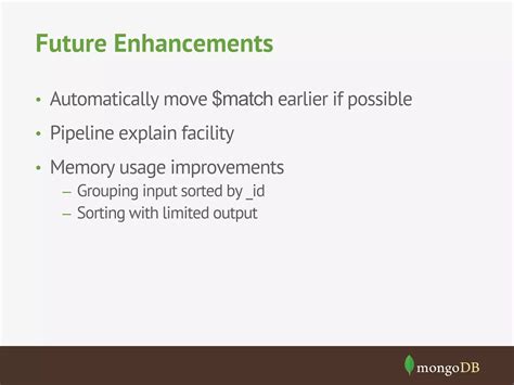 Aggregation Framework Mongodb Days Munich Pdf Databases Computer