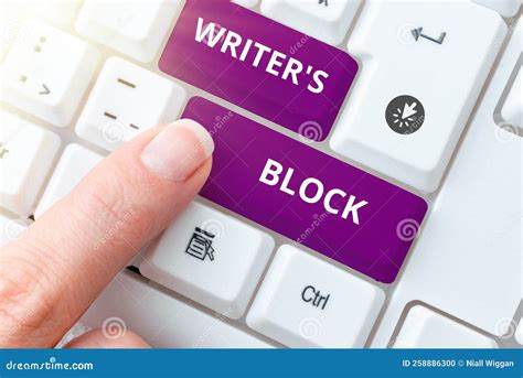 Text Showing Inspiration Writer S Block Word For Condition Of Being Unable To Think Of What To