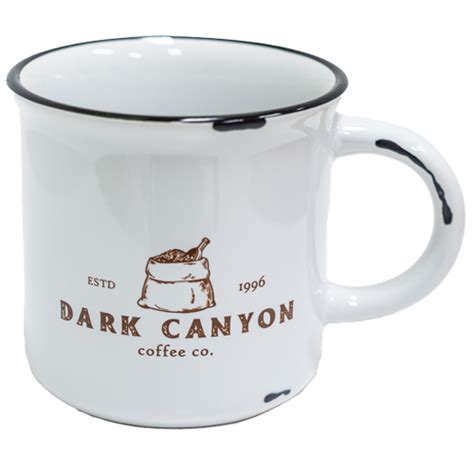 10 Oz Ceramic Mug Dark Canyon Coffee