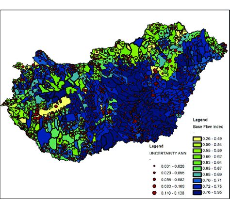 ANN Predicted And Calculated Base Flow Index Values For Each Catchment Download Scientific