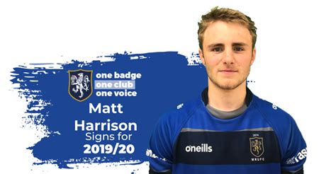 Matt Harrison Signs For 2019 20 Macclesfield Rufc