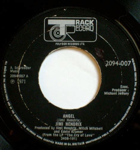 Jimi Hendrix Angel Releases Discogs