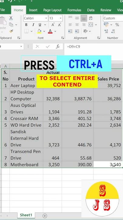 how to excel border shortcut excel tricks shorts microsoftexcel