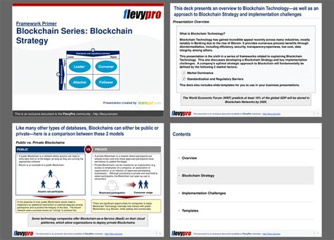 Blockchain Series Blockchain Strategy Ppt Slide Deck