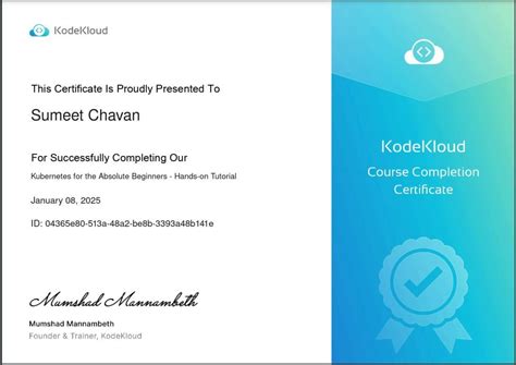 Kubernetes Cloudcomputing Devops Containers Certification